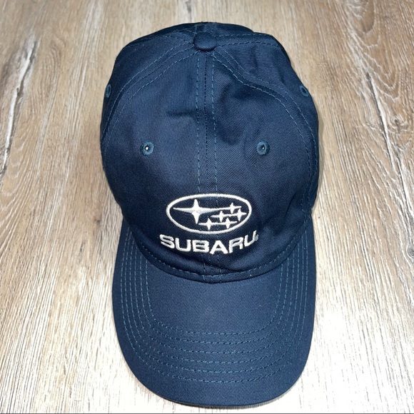 Subaru | Accessories | Subaru Logo Navy Blue White Snapback Adjustable ...